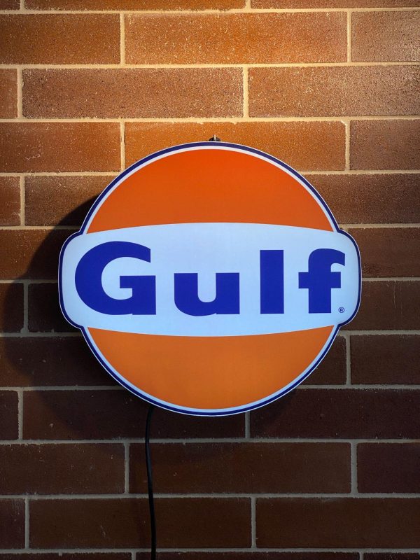 GULF LED Sign – ZS Classics