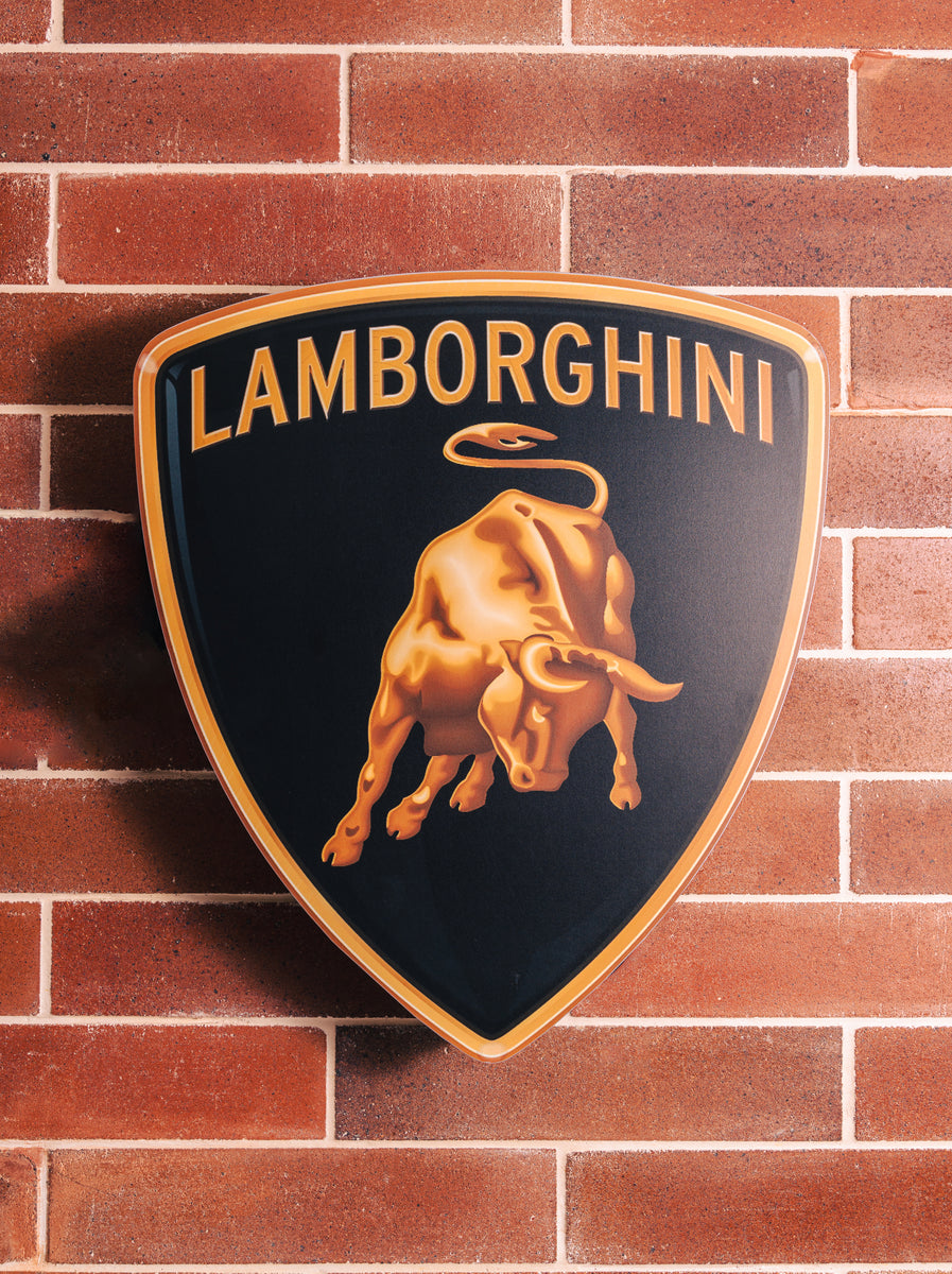 Lamborghini LED Sign Small Size – ZS Classics