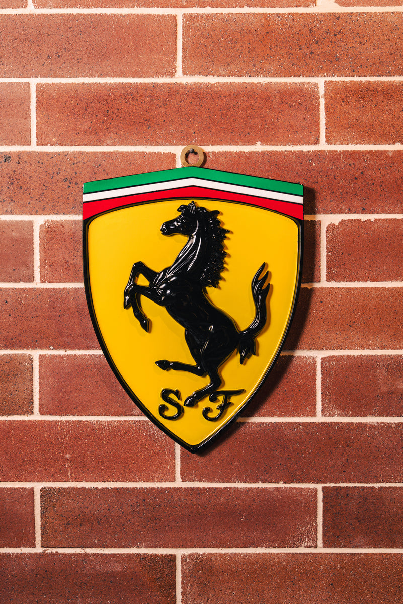 Vintage Ceramic Ferrari Crest – ZS Classics