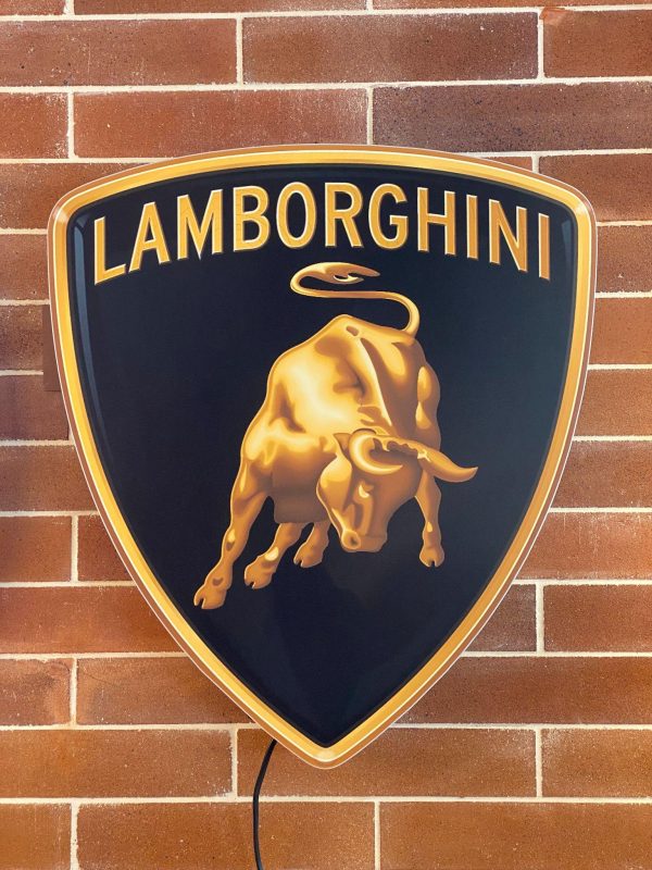 Lamborghini LED Sign Big Size – ZS Classics