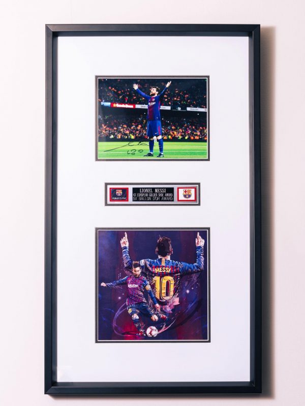 Leo Messi Signature Frame – ZS Classics