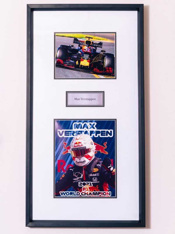 Max Verstappen Signature Frame – ZS Classics